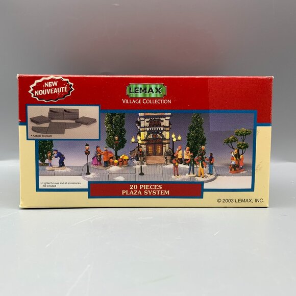 Lemax | Holiday | 203 Lemax Village Collection 20 Piece Plaza System ...